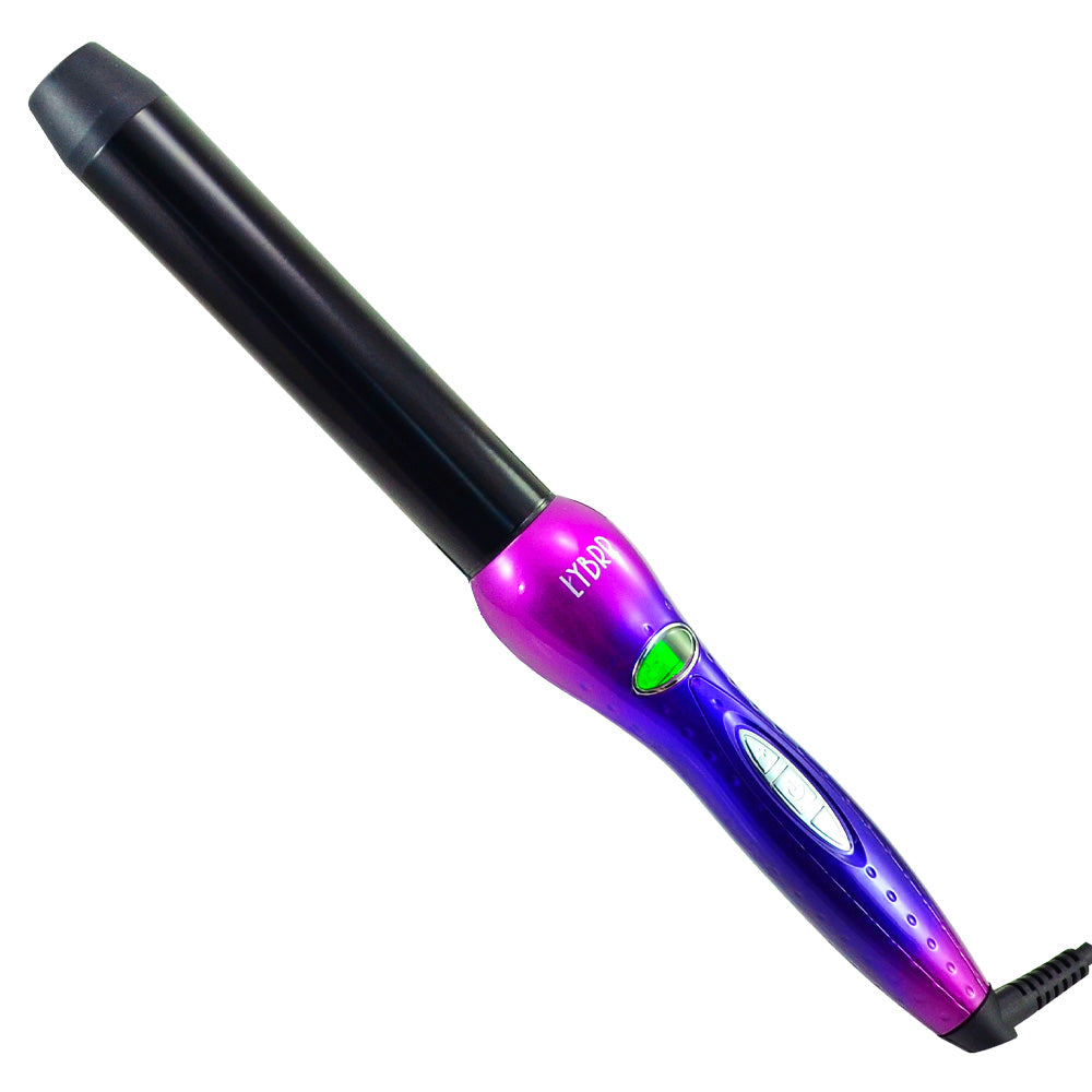 1.25' Ceramic Curling Iron, Digital Pro Clipless Curling Iron with ...