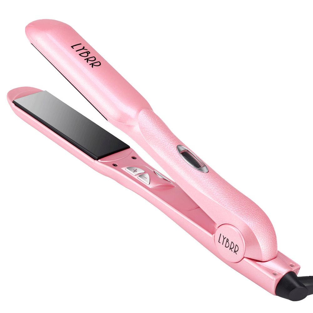 2' Wide Plates Digital Tourmaline Ceramic Pro Salon Hair Straightener ...