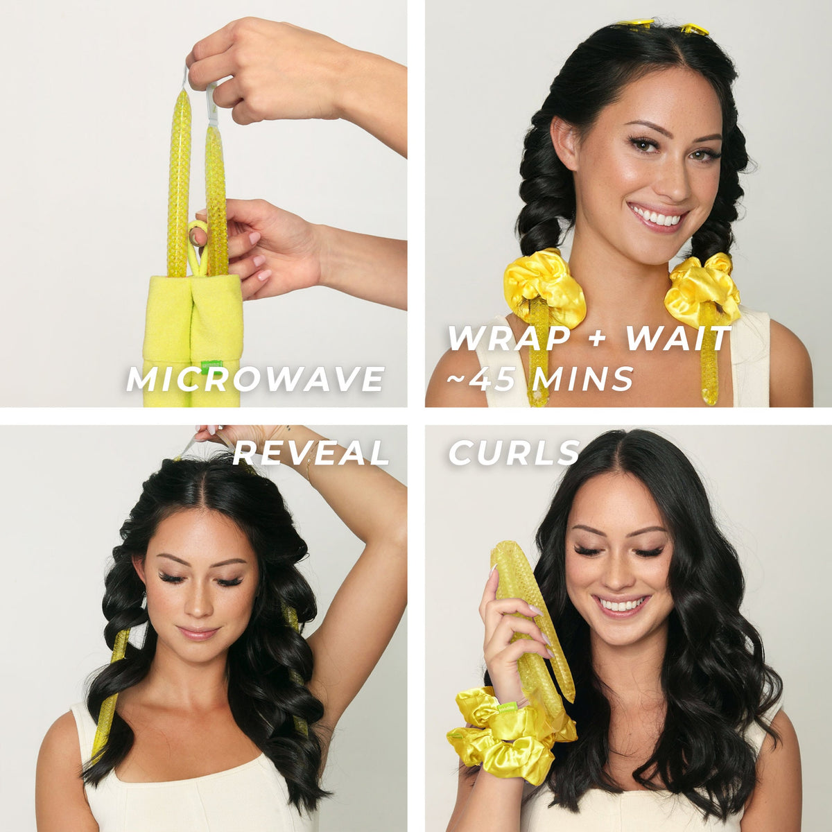 Low Heat Curler Gel set| Microwavable Gel Curling Set